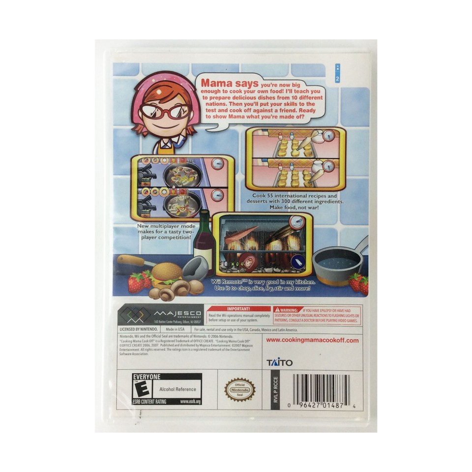 Majesco Sales Video Game Cooking Mama - Cook Off VG+ | eBay