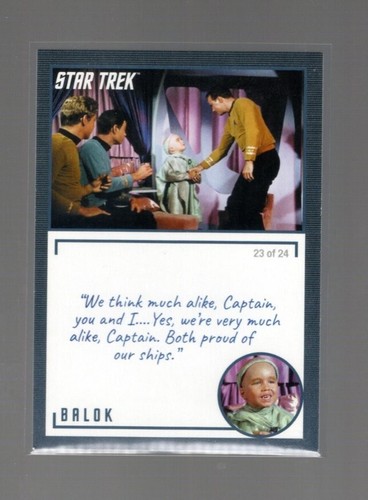 2020 STAR TREK TOS ARCHIVES & INSCRIPTIONS BALOK #16 VARIATION #23 OF ...
