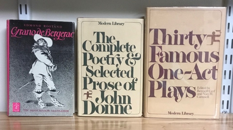 Lot of 7 Books: Modern Library Vintage Hardcovers with dust jackets ...