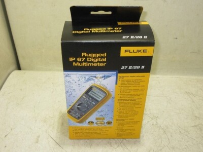 Fluke 28 II 28-2 Rugged IP 67 Digital Multimeter Waterproof & Dustproof ...