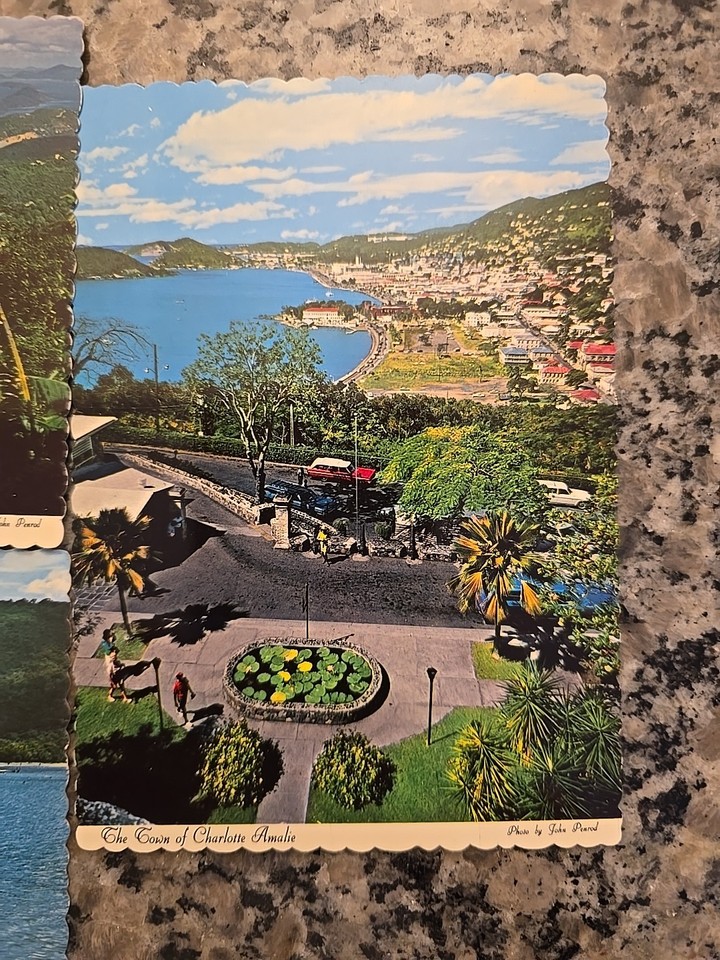 Virgin Islands St Thomas Charlotte Amalie Magens Bay LOT (3) Postcards ...