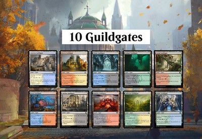 Guildgate Land x10 Set - different sets/art - CUC NM MTG | eBay