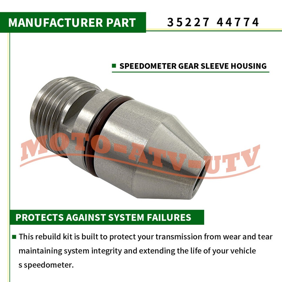 TH350 Speedo Gear Sleeve Housing w/ Extra Seals GM Turbo 350 ...