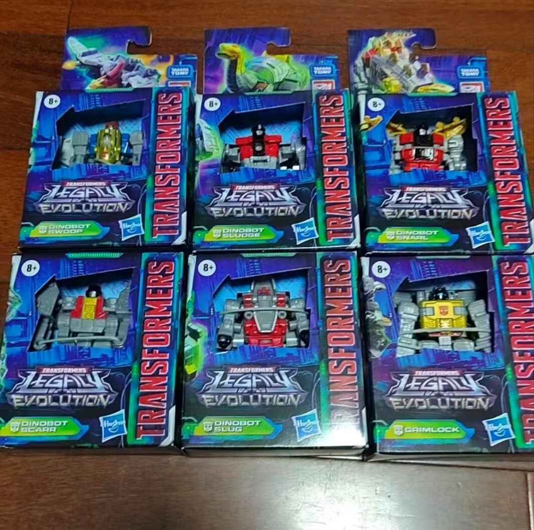 Transformers Legacy Dinobot Combiner Volcanicus - Set LOT of 6 - New ...