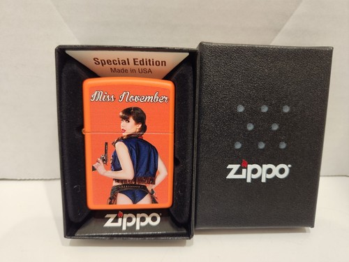 Zippo Malak Claire Sinclair Miss November Lighter Limited Edition 2016 ...