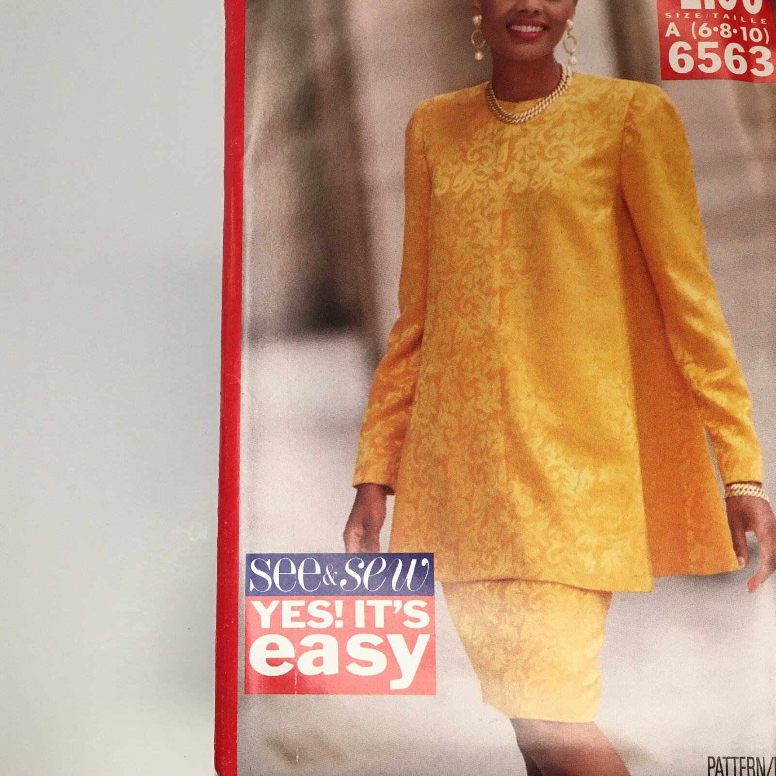 Butterick See & Sew Sewing Pattern 6563 Misses Career Outfit Top and ...