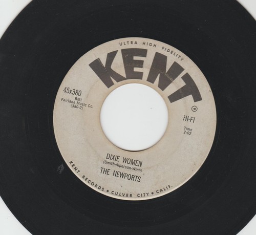 NORTHERN SOUL POPCORN 45 - NEWPORTS - DIXIE WOMAN -HEAR - 1962 KENT | eBay