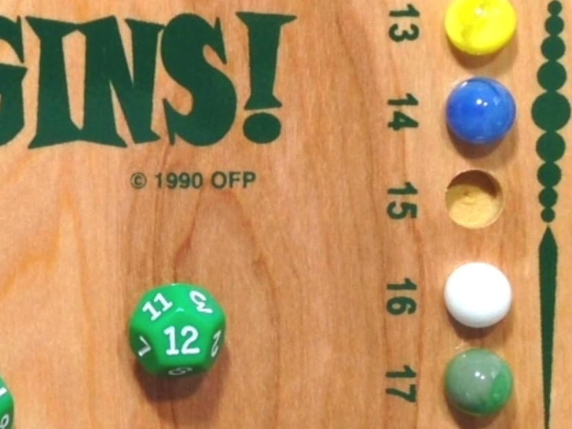 Knockout Muggins Analytical Marble Wooden Board Game Mensa Select 100 ...