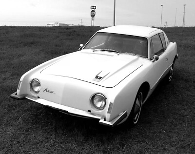 1963 STUDEBAKER AVANTI Classic Car Black & White Poster Photo 24X36 | eBay