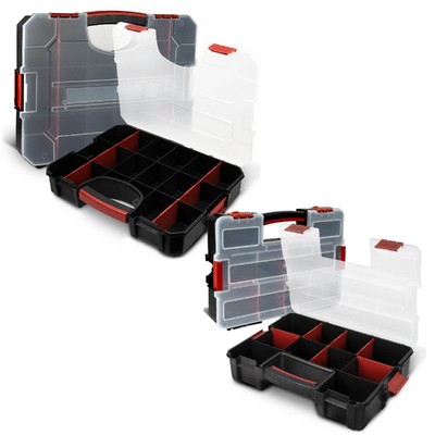 Sortierbox 1-6er-Set Schraubenbox stapelbar Sortierkasten ...