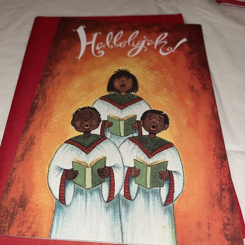 Christmas Greeting Card African American Child Choir Darno Demby Art ...