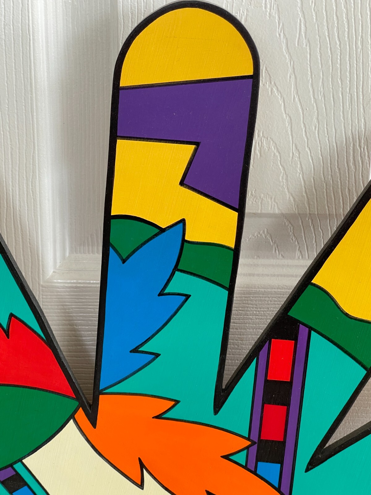 Vintage Tavlos 1996 Kachina Gimme Five Series Art Painting on Board | eBay