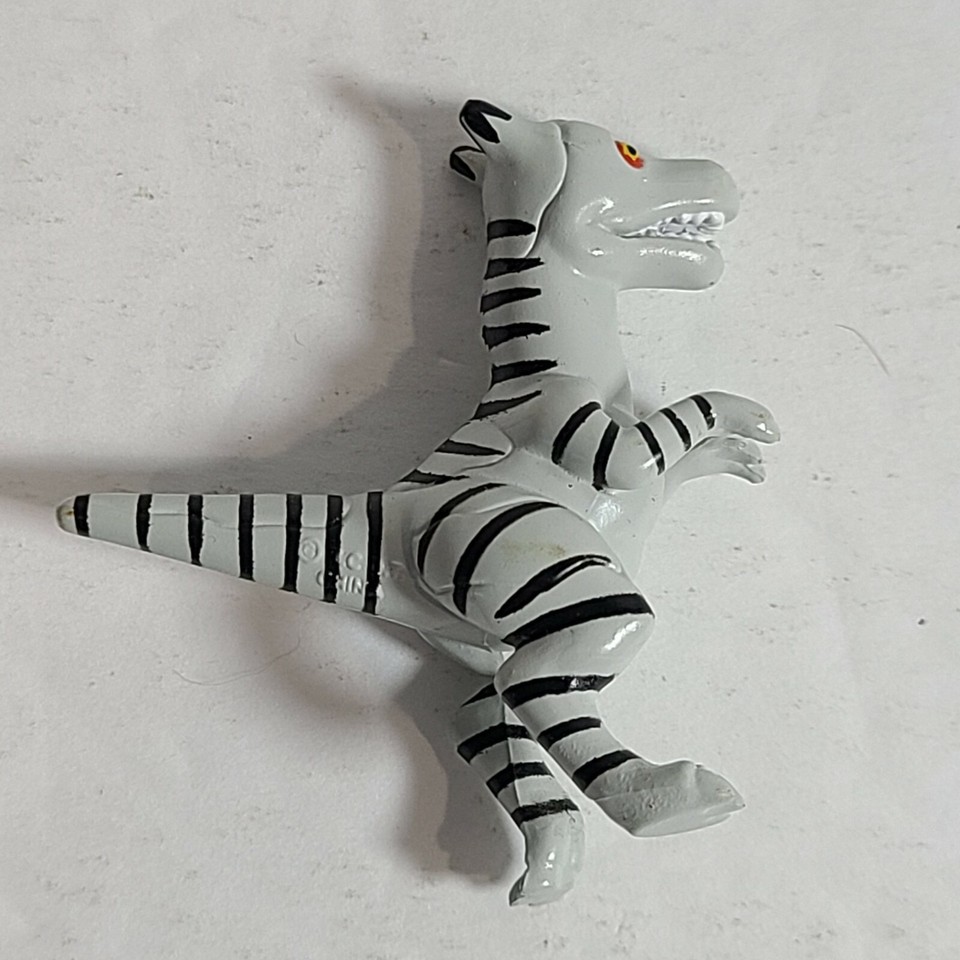 1999 Monster Rancher 1.75" Zebra Saurian Mini Figure T.C.D.T. Playmates ...