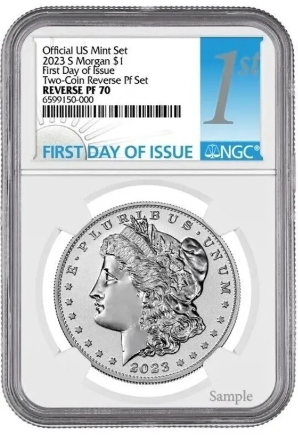 2023-S MORGAN DOLLAR REVERSE PROOF SET FIRST DAY FDI NGC PF70 , % | eBay