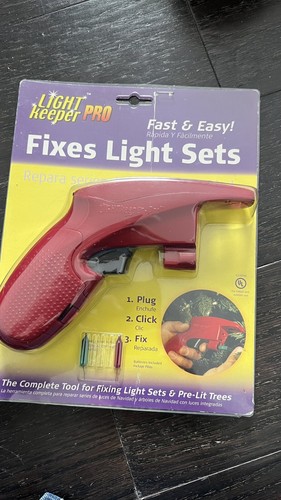 Light Keeper Pro Christmas Tree Repair Kit Complete Tool For Repairing Light Set 784642012040| eBay