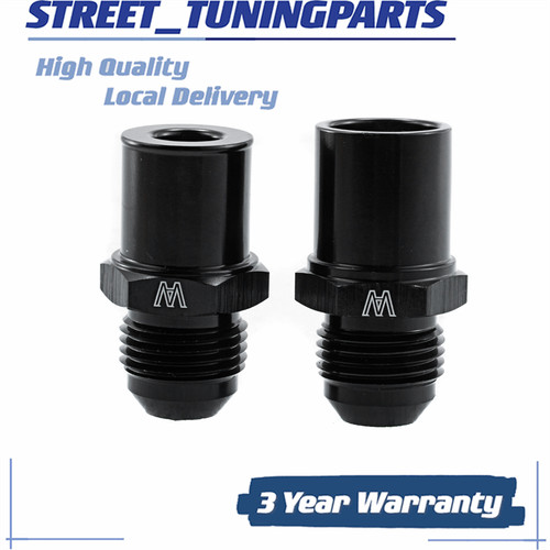 Front&rear Rocker Cover Breather Adapters Fit Ford Barra BA BF FG ...