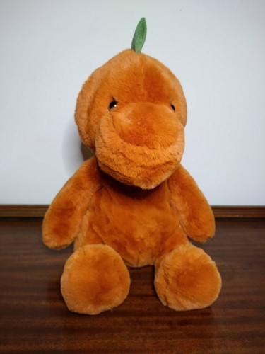 HTF Animal Adventure 16" Orange and Green Dinosaur Plush Stuffed Animal ...