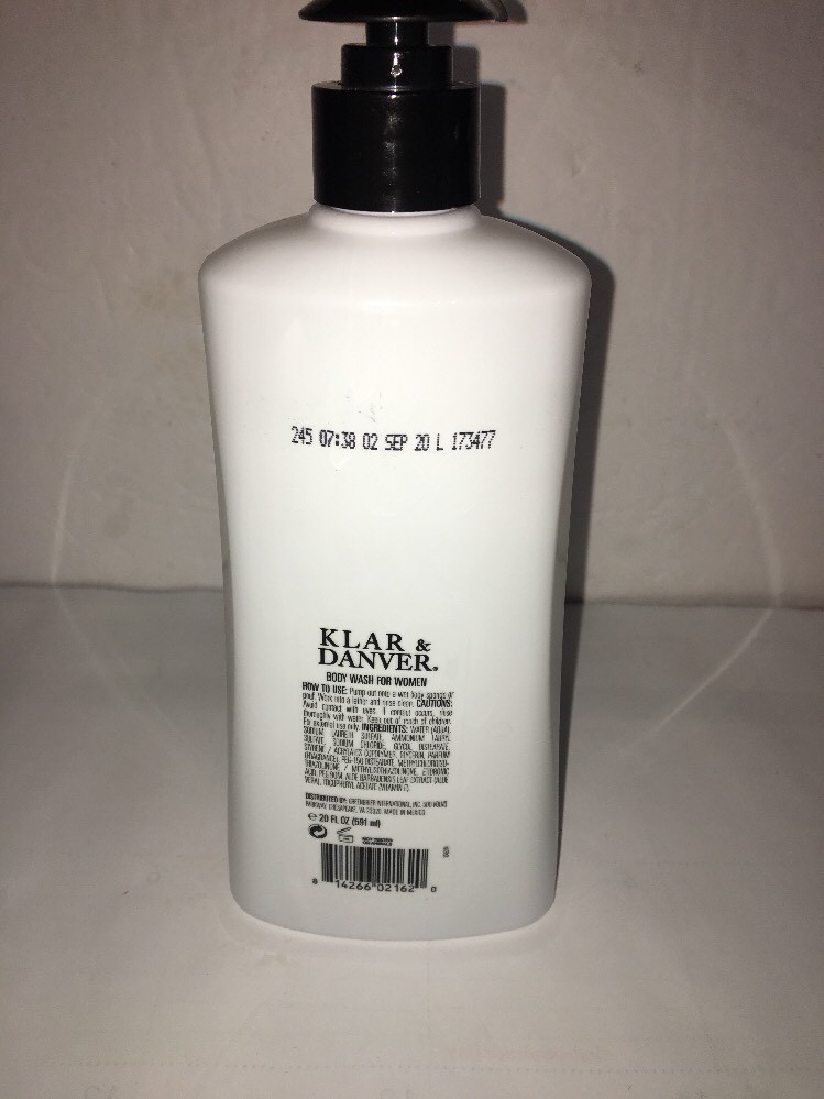 KLAR & Danver Body Wash W Glycerin/Vitamin E Nourishing Cherry Blossom ...