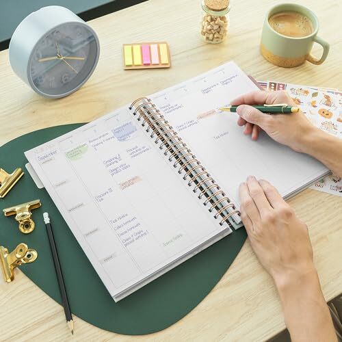 Teacher Planner – Undated School Year Plan Book for Teachers with ...