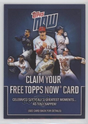 2023 Topps Now Coupon Code Cards Shohei Ohtani #1 | eBay