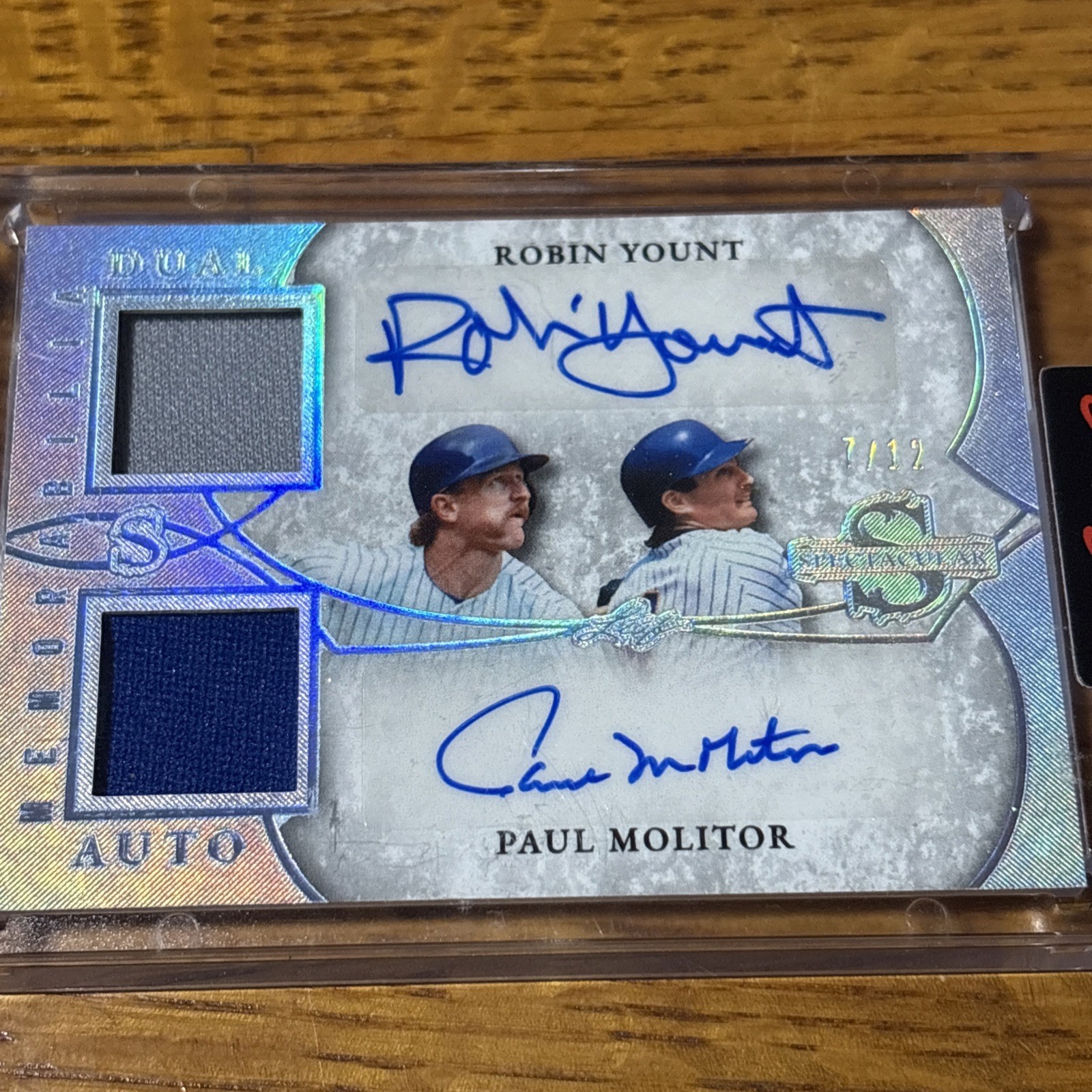 2025 LEAF SPECTACULAR PAUL MOLITOR PATCH ROBIN YOUNT AUTOGRAPH 7/12 ...