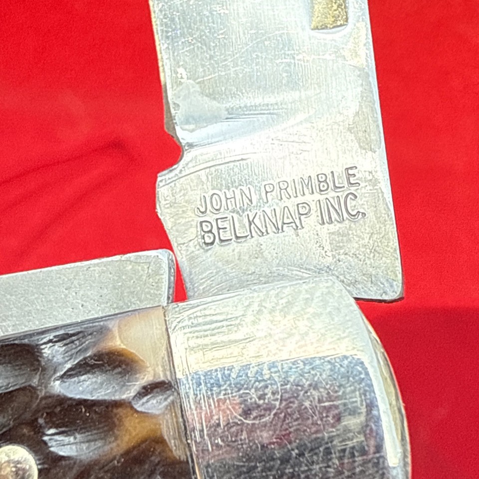 John Primble 2 Blade Jack Knife New Unused With Etch | eBay