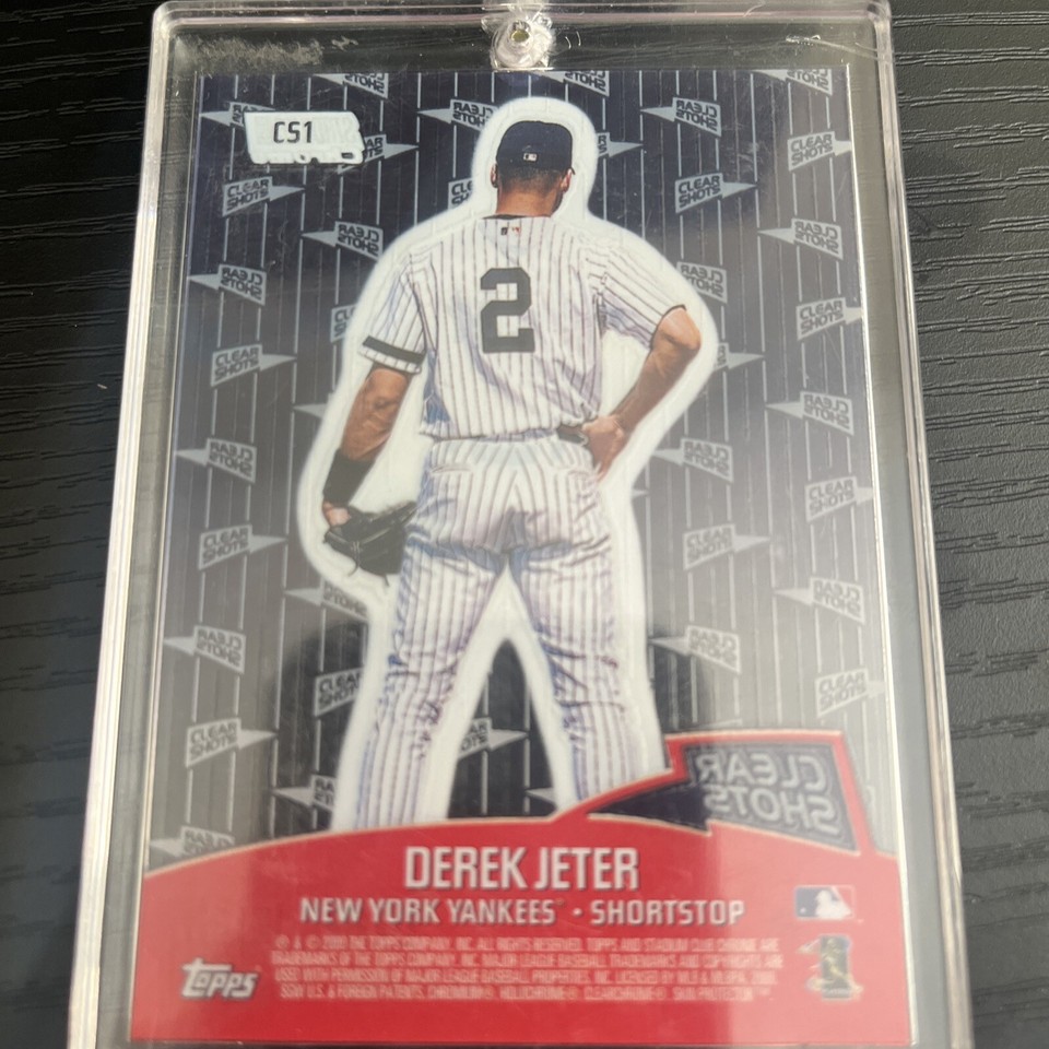 Derek Jeter 2000 Topps Stadium Club Chrome Clear Shots#CS1 | eBay
