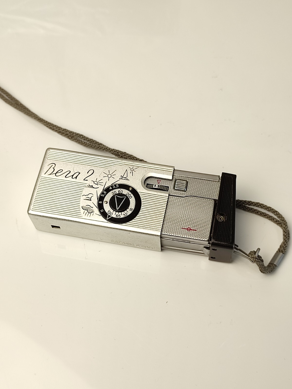 Vintage Spy Camera Kiev Vega 2 Miniature Camera Soviet Subminiature Spy ...