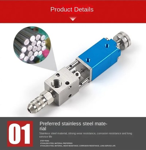 BF-21A Pneumatic UV Glue Dispenser Valve Precision Thimble Dispensing ...