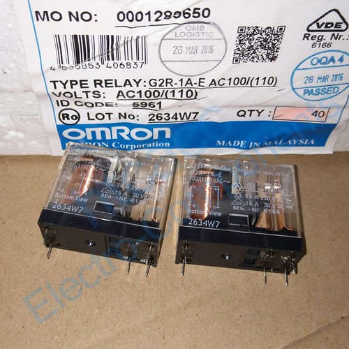 G2R-1A-E AC100/(110) Power Relay 16A 100/110VAC 6 Pins New 2PCS | eBay