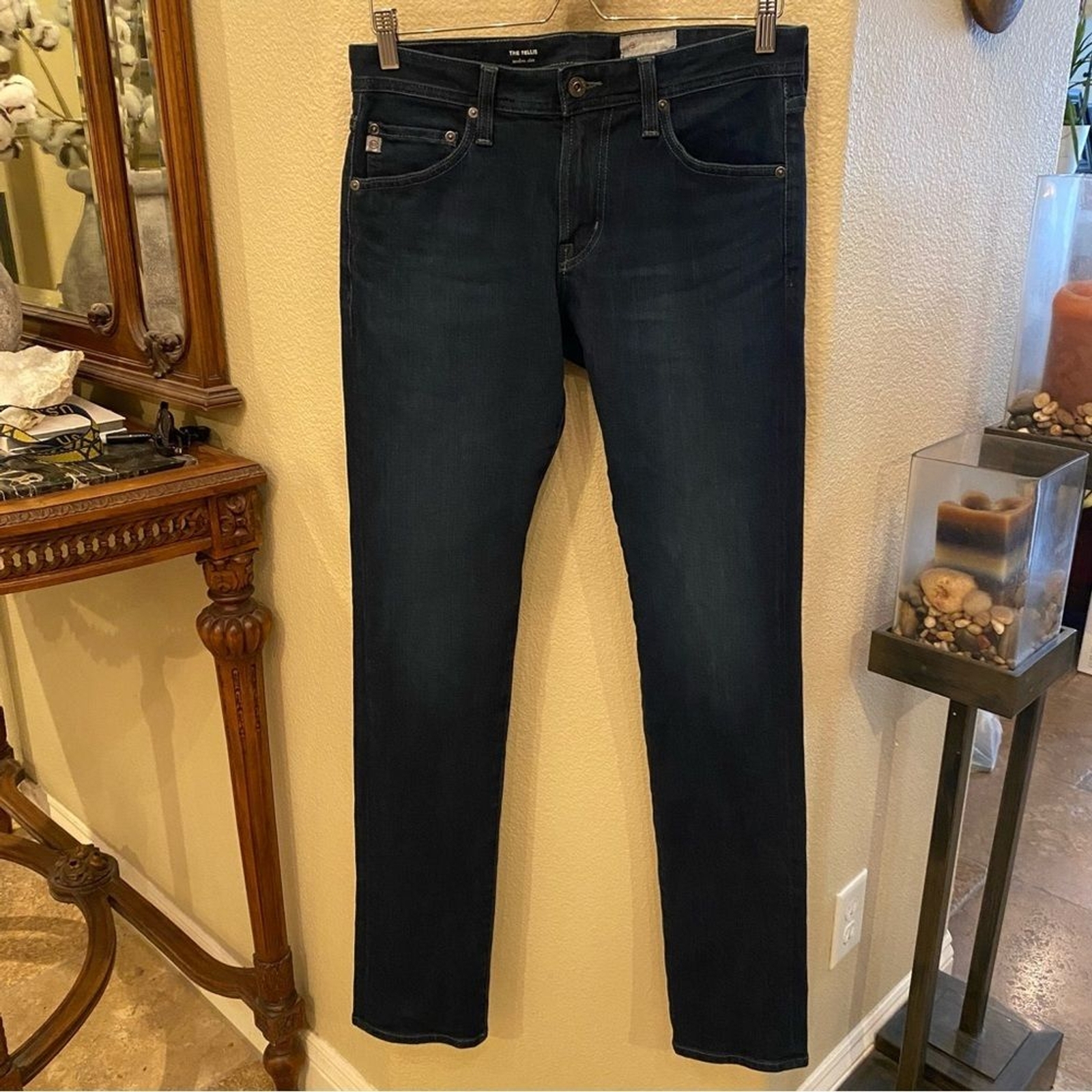 AG The Tellis Men Dark Blue Modern Slim Jeans Size 29x34 | eBay