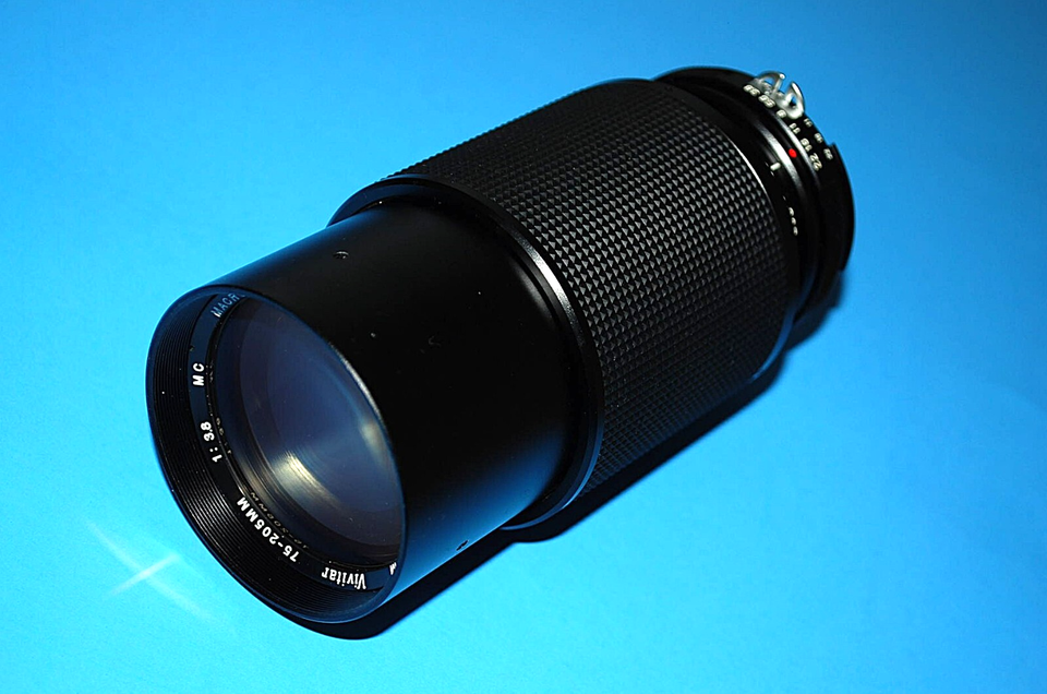 Nikon Mount Vivitar 75-205mm f/3.8 MF AI Macro Zoom MC Lens Mint!!! | eBay