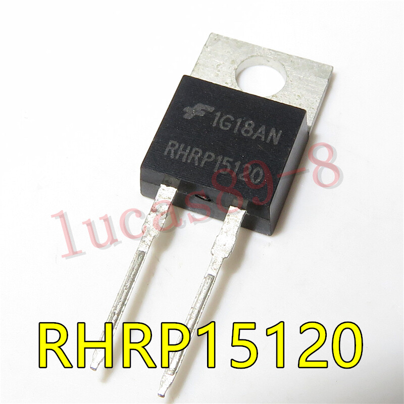 10PCS RHRP15120 RHR15120 15A, 1200V Hyperfast Diode Original FSC TO-220 ...