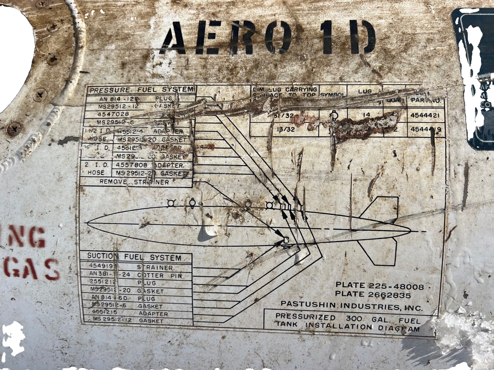 Aircraft Drop Tank, Belly Tank, Belly Tanker | eBay