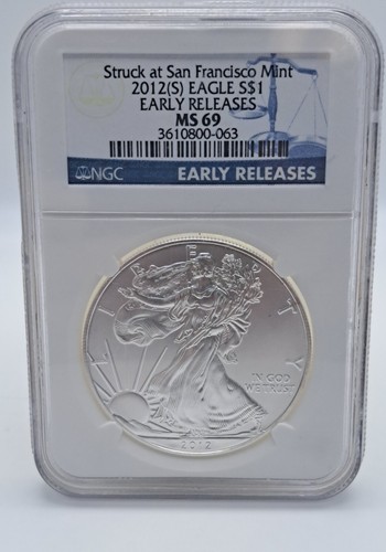2012(S) Eagle Struck at SF Mint ER MS 69 | eBay