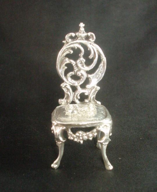 *Chair VTG Solid Sterling Silver Miniature 1:24 Scale, Hallmarks ...