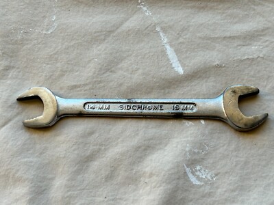 Vintage Sidchrome 14mm x 15mm Open Ended, Made in Australia | eBay ...