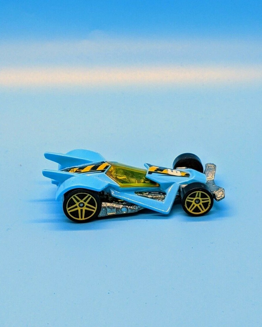 Hot Wheels RD-06 RD06 Acceleracers Double Jump Duel Race Car Blue ...