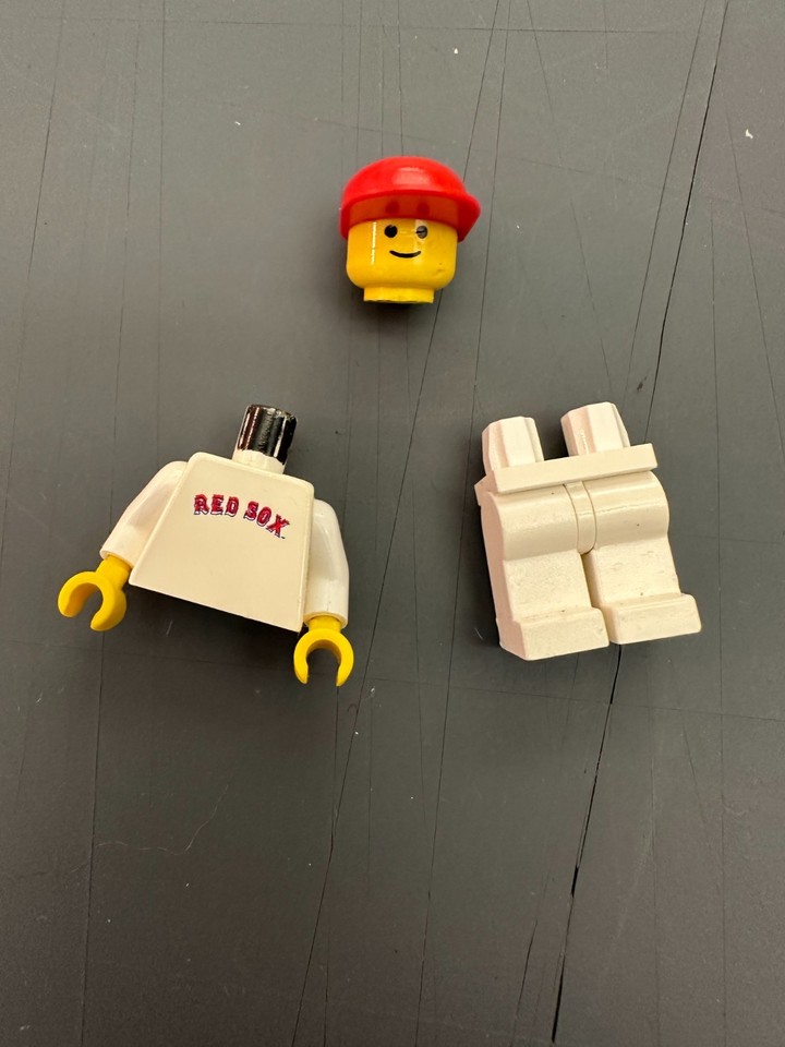 Rare LEGO MLB Boston Red Sox Minifigure 1999 Fenway Park Promotional ...