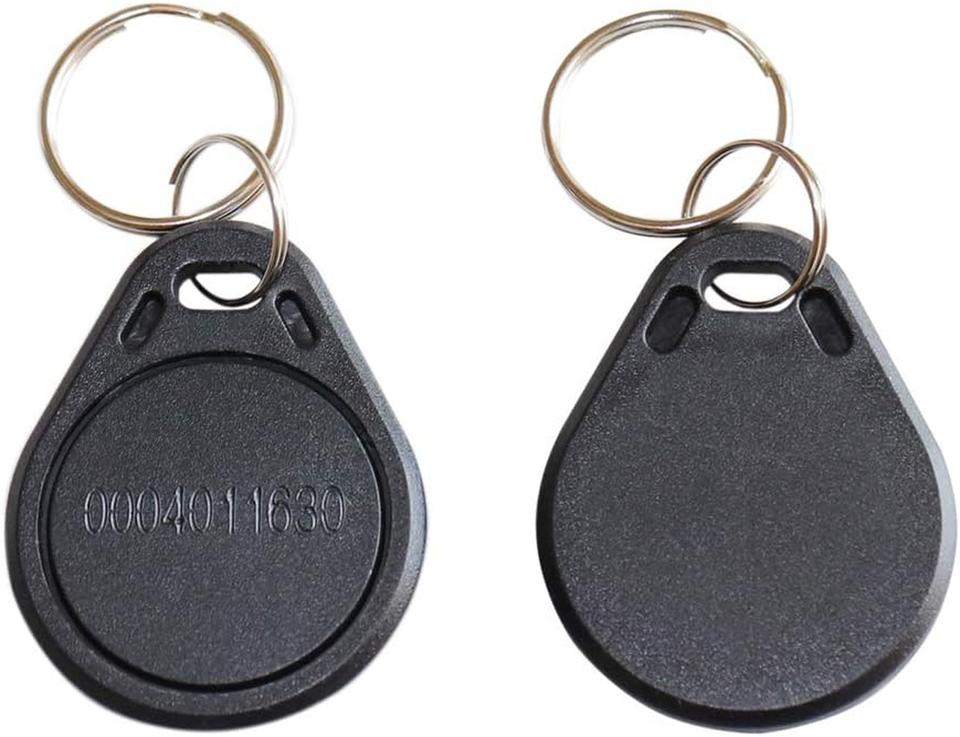 100PCS 125Khz RFID Key Fob Contactless Keyfob Proximity ID Card Token ...