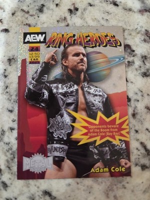 ADAM COLE 2025 Skybox Metal Universe AEW Ring Heroes #RH24 Wrestling | eBay