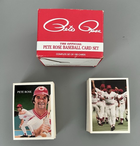 1985 Topps/Renata Galasso Official Pete Rose Baseball Card Set 120 ...