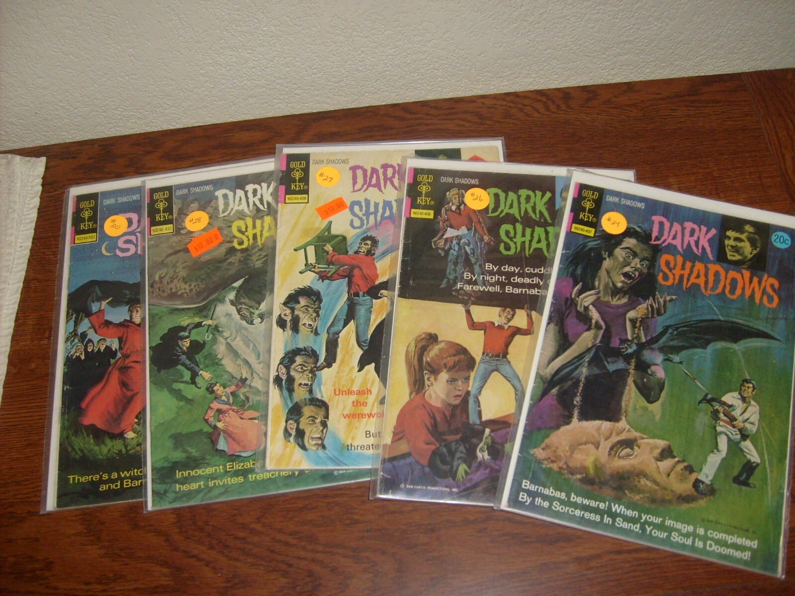 11 DARK SHADOWS COMICS, GOLDKEY, LOWER GRADE | eBay