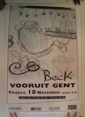 Beck Poster Tour Concert | eBay