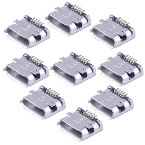 100x Micro USB Charging Port Charger Female Connector Fit for ...