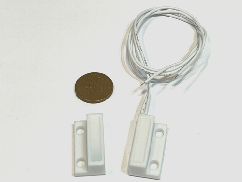 White Latching magnetic reed switch proximity sensor wired Normally ...