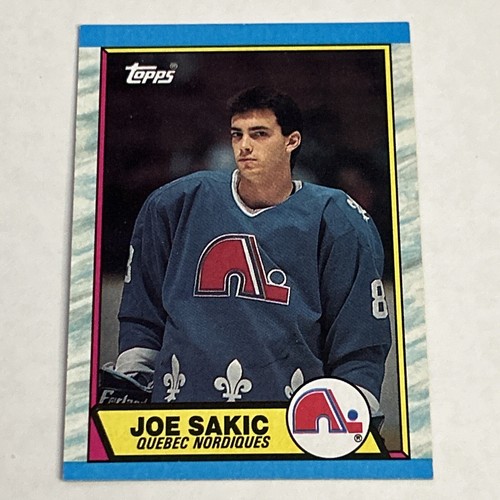 1989-90 Topps Joe Sakic #113 Rookie Card RC Quebec Nordiques | eBay