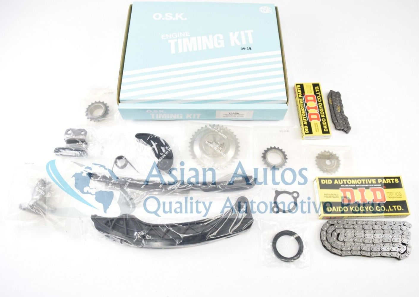 OSK Timing Chain with Pump Drive Kit For Toyota Prius V 2012-2018 (Made ...