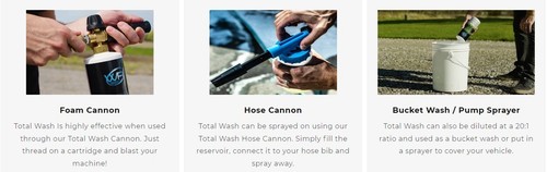 Total Wash Off-Road Cannon Kit WR Performance MX ATV UTV Soap Cleaner ...