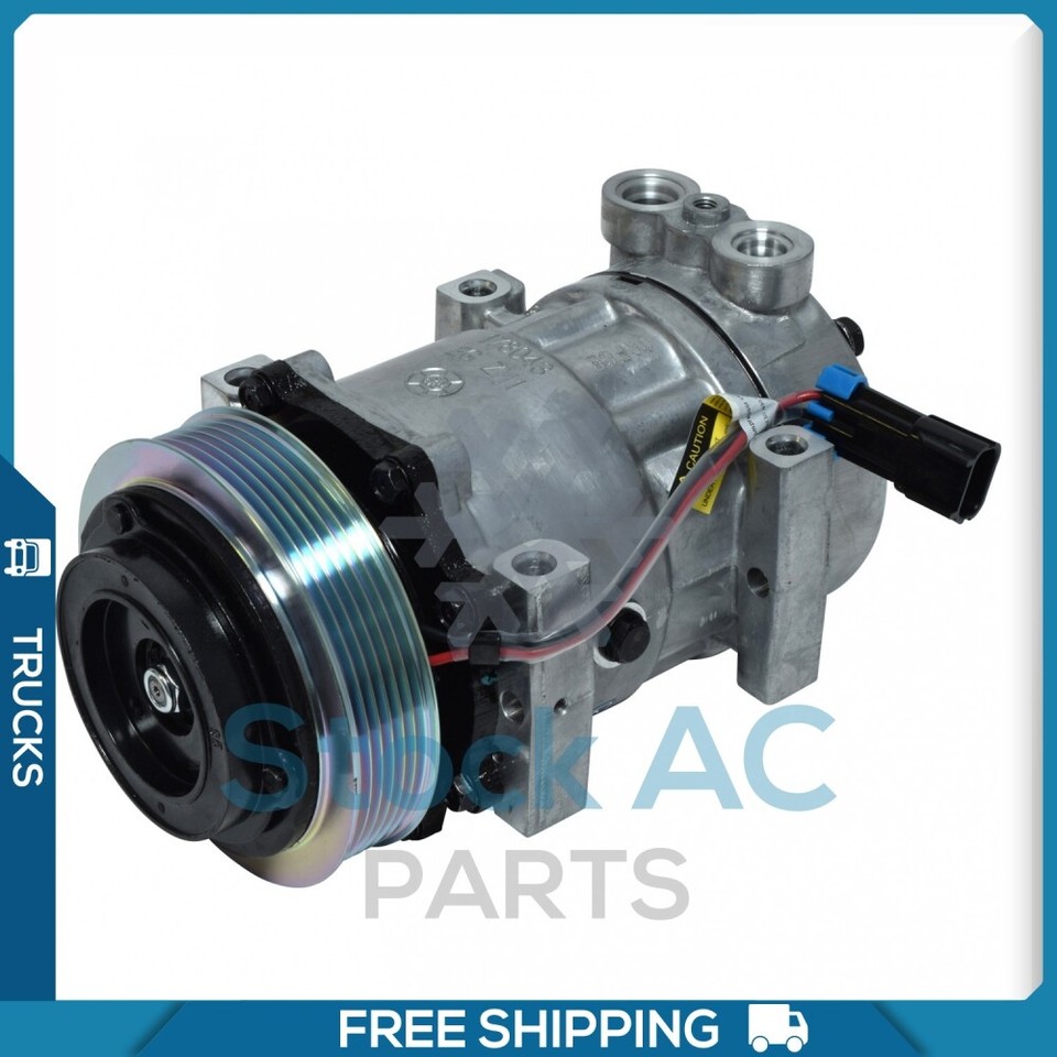 A/C Compressor SD7H15 for Freightliner / Kenworth / Peterbilt QR | eBay